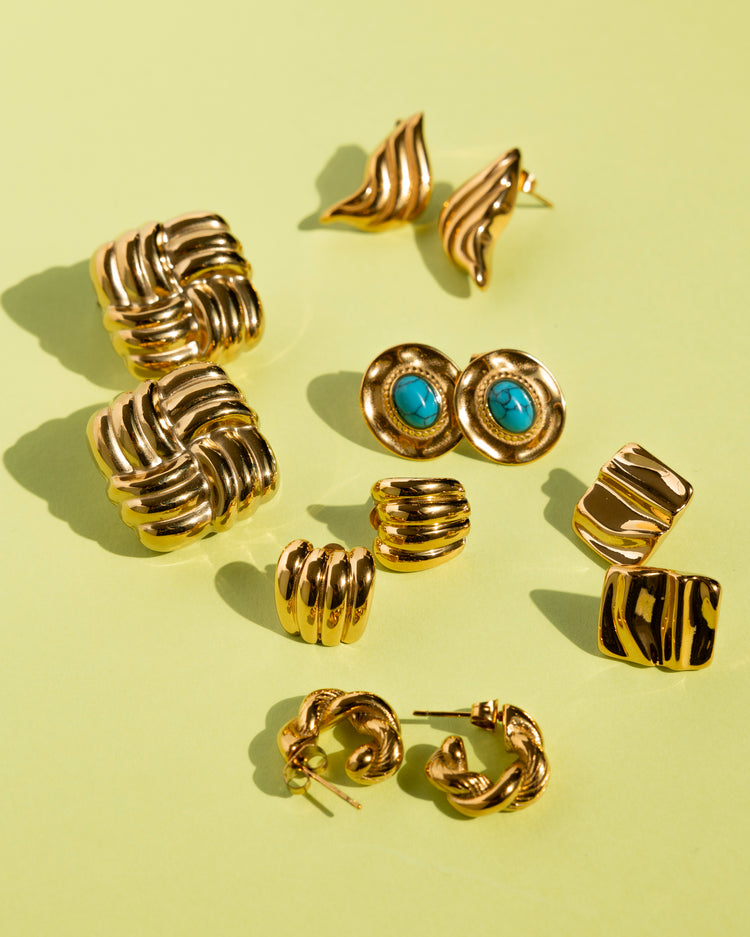 Delicate Gold Set | Handmade Jewelry | Cara O Sello